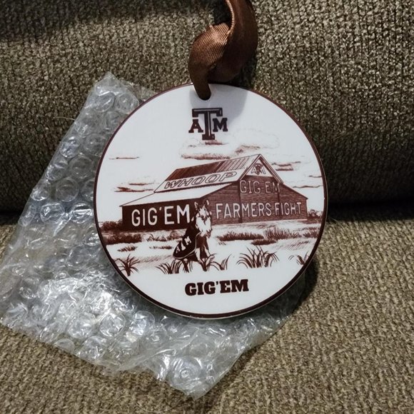 Traditions Forever | Holiday | Nib Texas Am Commemorative Heavy Aggie ...